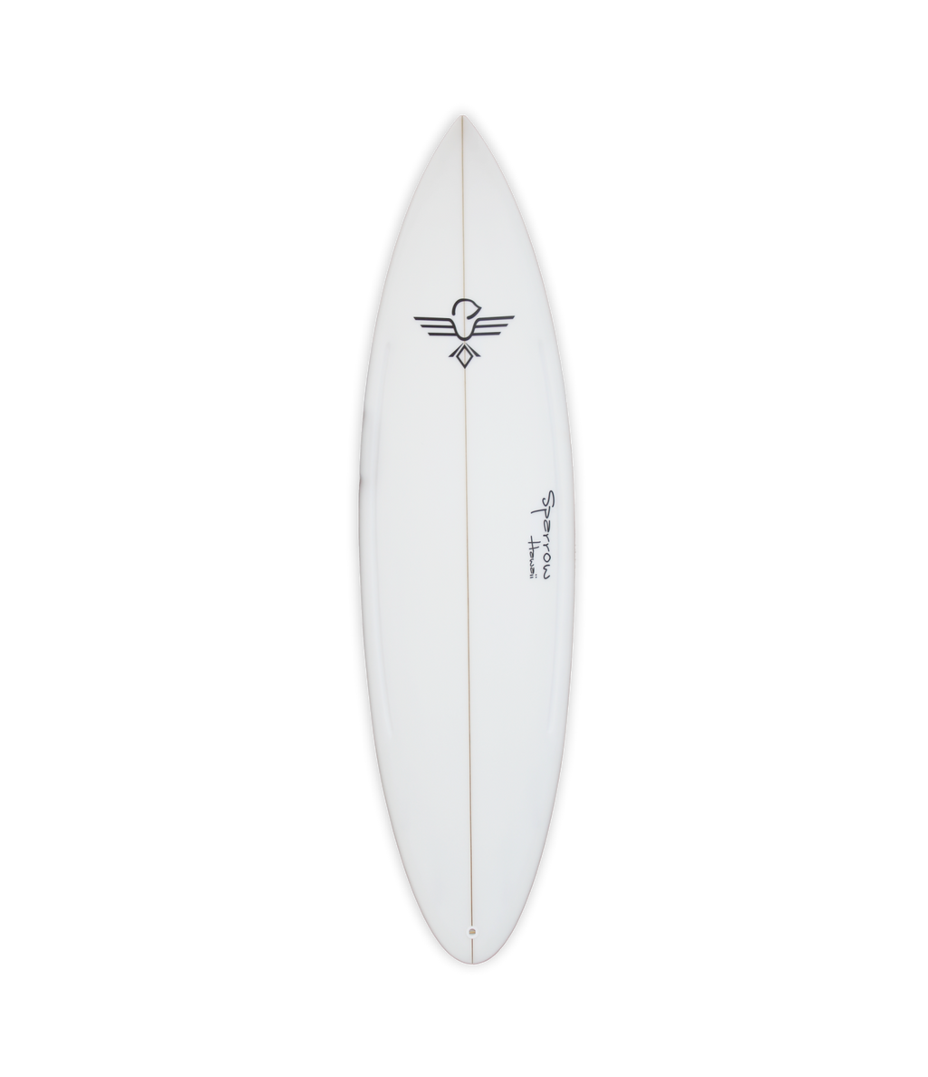 The Step Aside: Step Deck Shortboard – Sparrow Surfboards